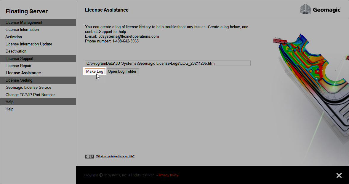 How to locate the software license key