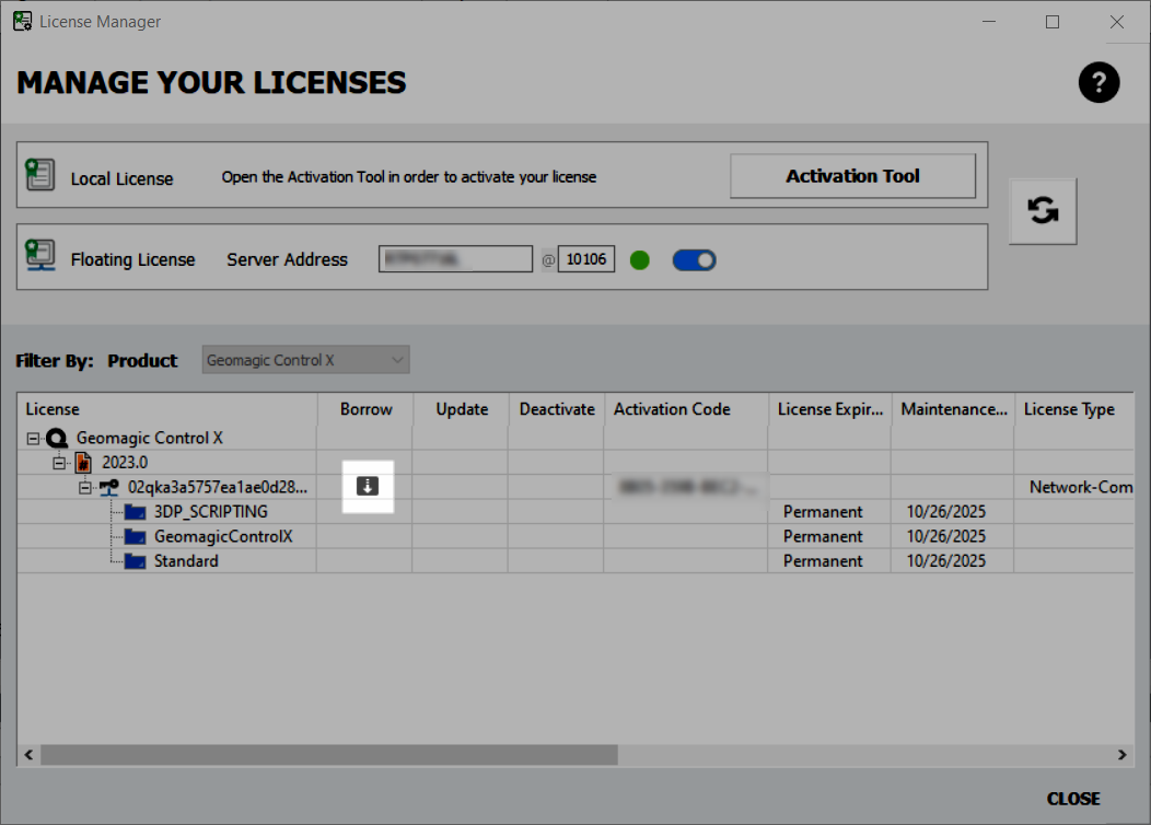 License Borrowing [CimLM]