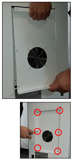 Figure 4 & Nextdent 5100 UI Screen Blank/Off