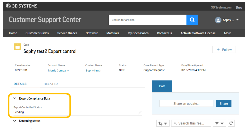 Attention United States Based Customer: US Export Controlled Information