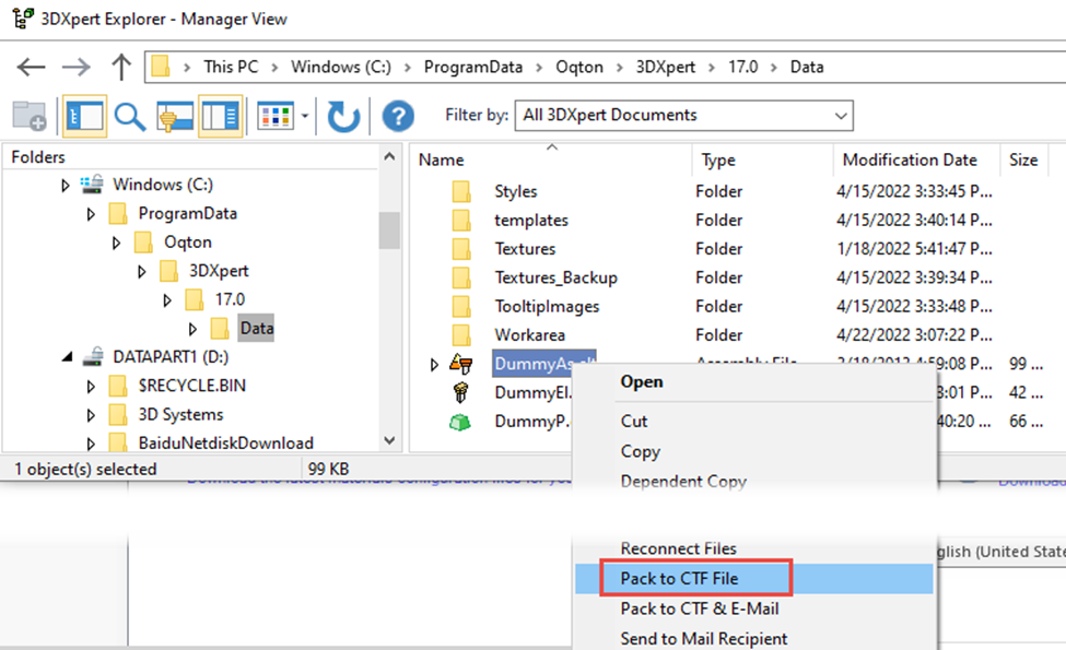 How to compress an .elt file into a .ctf file