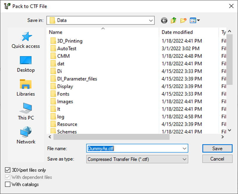 How to compress an .elt file into a .ctf file