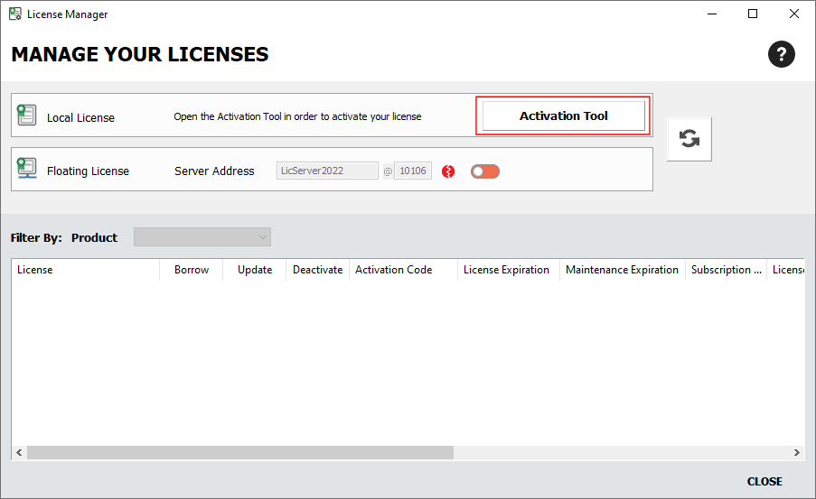 Setting up your license for 3DXpert