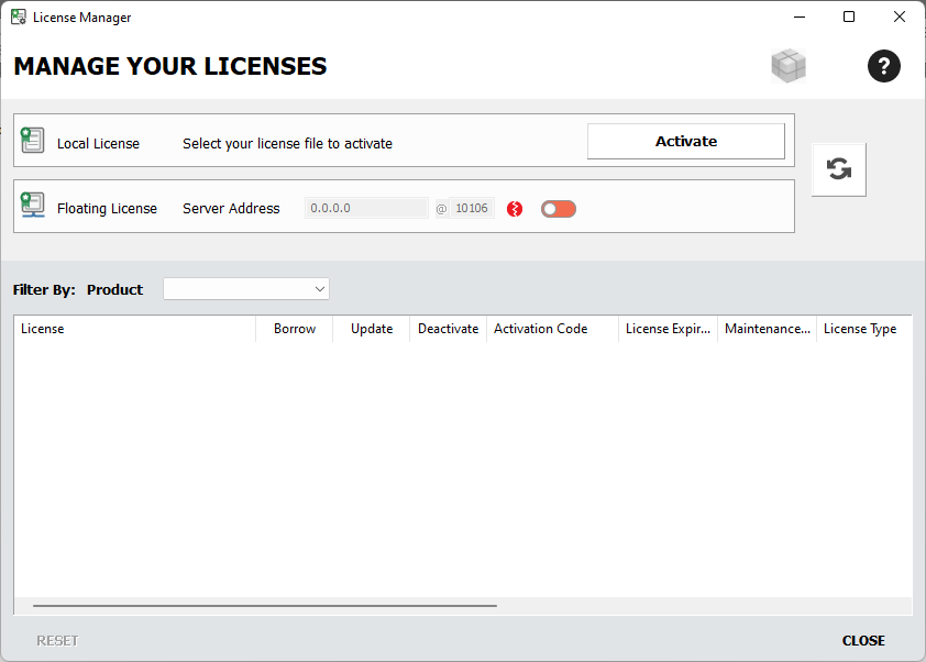 How To Launch the License Manager [CimLM]