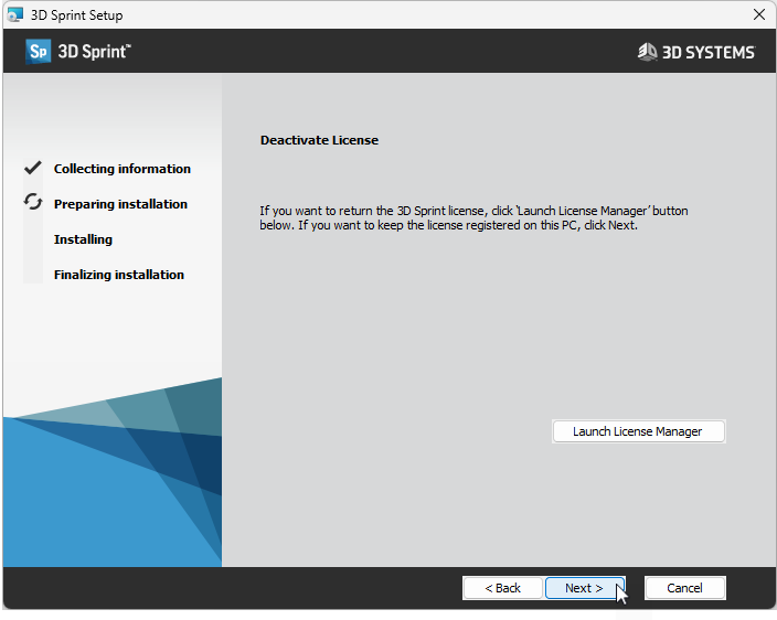 3D Sprint Installation Guide