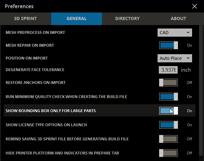 How can I improve the performance of 3D Sprint