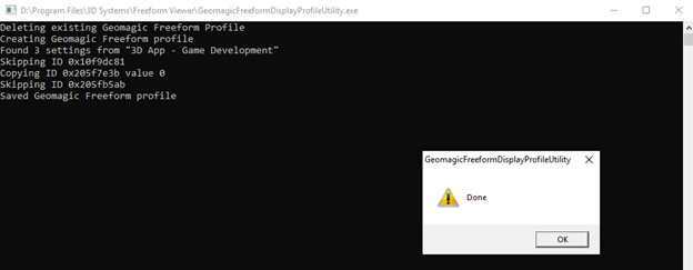 Installing FreeForm Display Profile (Nvidia Graphics Card)