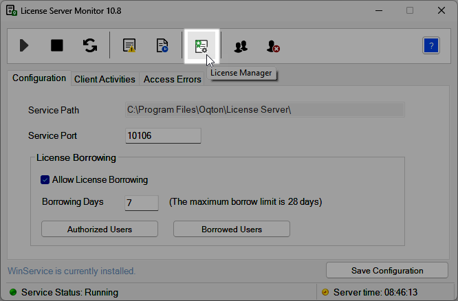 How To Launch the License Manager [CimLM]